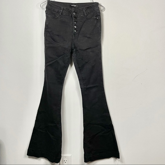 refuge | Jeans | Refuge Womens High Waist Flare Wide Leg Open Size 4 ...